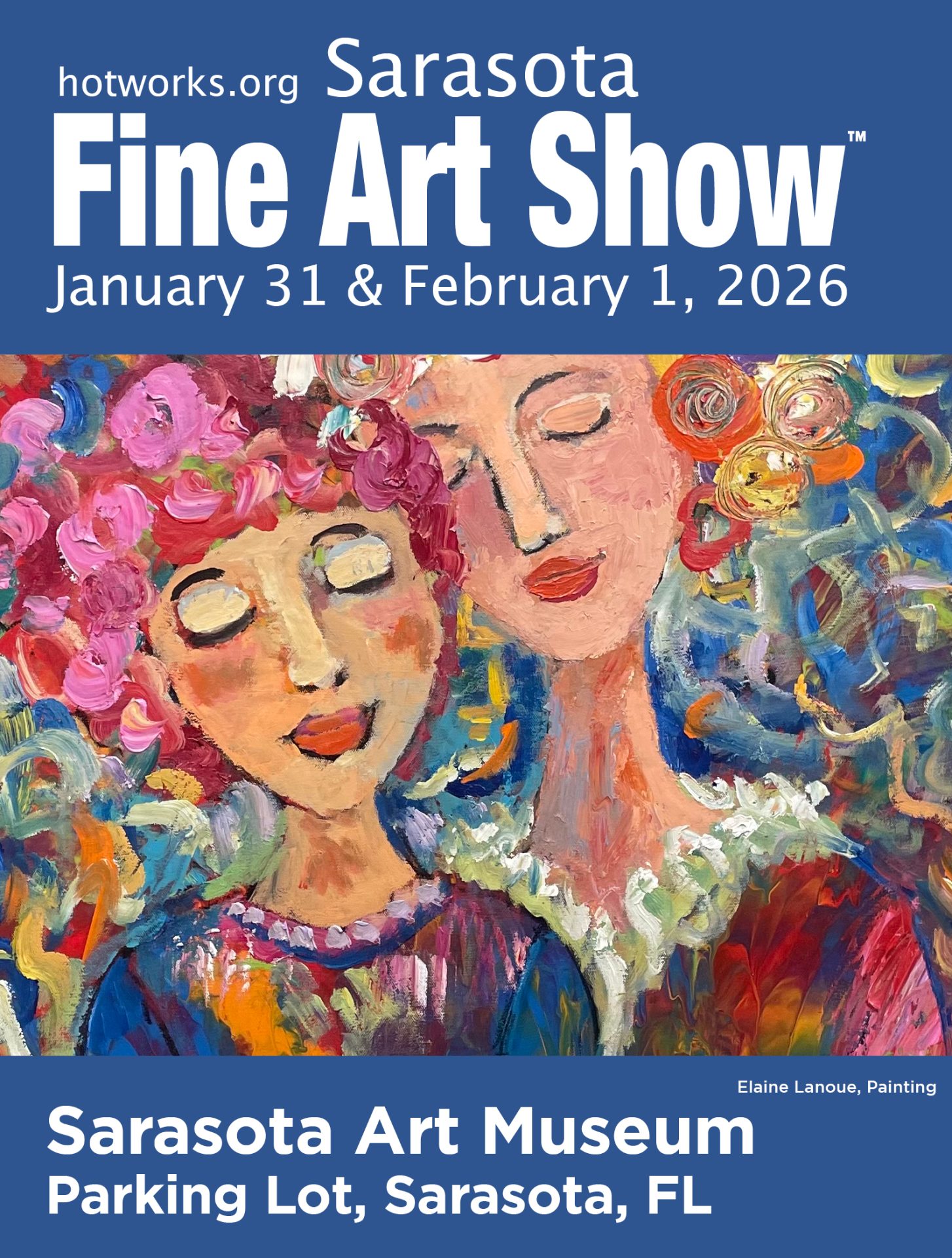 Sarasota Fine Art Show, January 31 & February 1, 2026